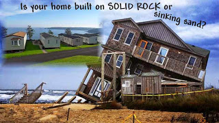 Is Your Home Built on Solid Rock or Sinking Sand? - My Peace Zone