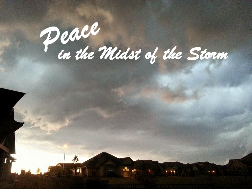 Peace in the Midst of the Storm - My Peace Zone