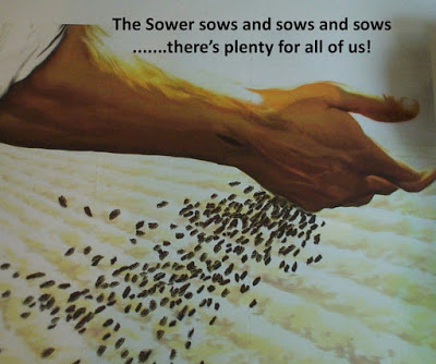 The Sower Sows and Sows and Sows - My Peace Zone