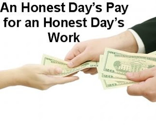 An Honest Day’s Pay for an Honest Day’s Work - My Peace Zone
