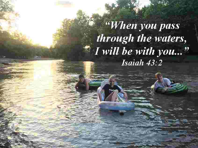 When You Pass Through the Waters, I Will Be With You - My Peace Zone