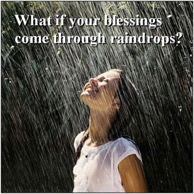 What If Blessings Come From Raindrops? - My Peace Zone