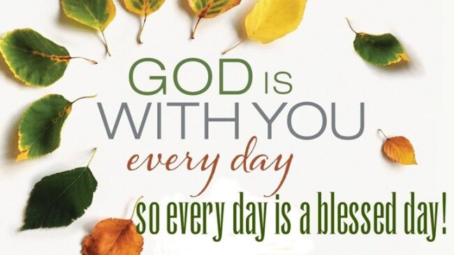 Get Ready for a Blessed Day - My Peace Zone