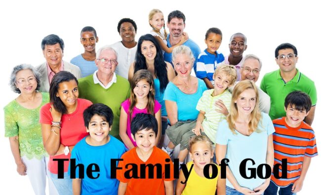 Being Part of the Family of God - My Peace Zone